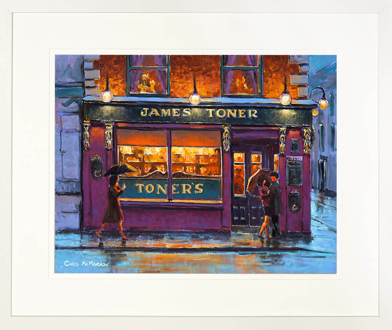 Print | Painting of Toners Pub, Baggot Street, Dublin - Chris McMorrow ...
